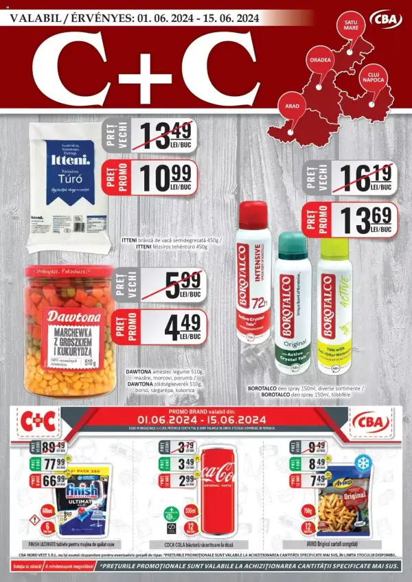 Găsiți cele mai recente oferte la Coca-Cola din toate magazinele României
