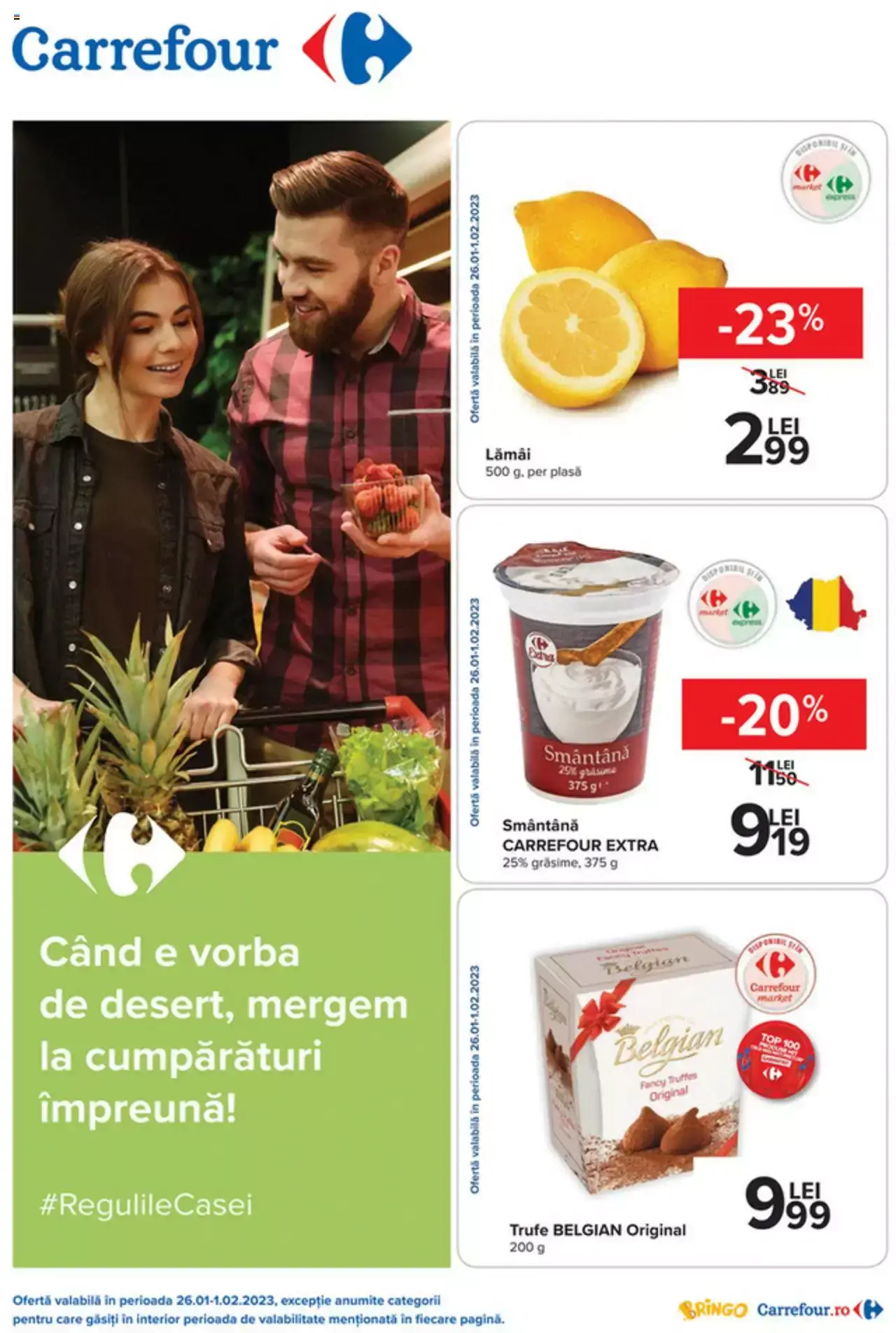 Catalog Carrefour: Ofertă actuală din 30.01.2023 • De pe 30.01.2023