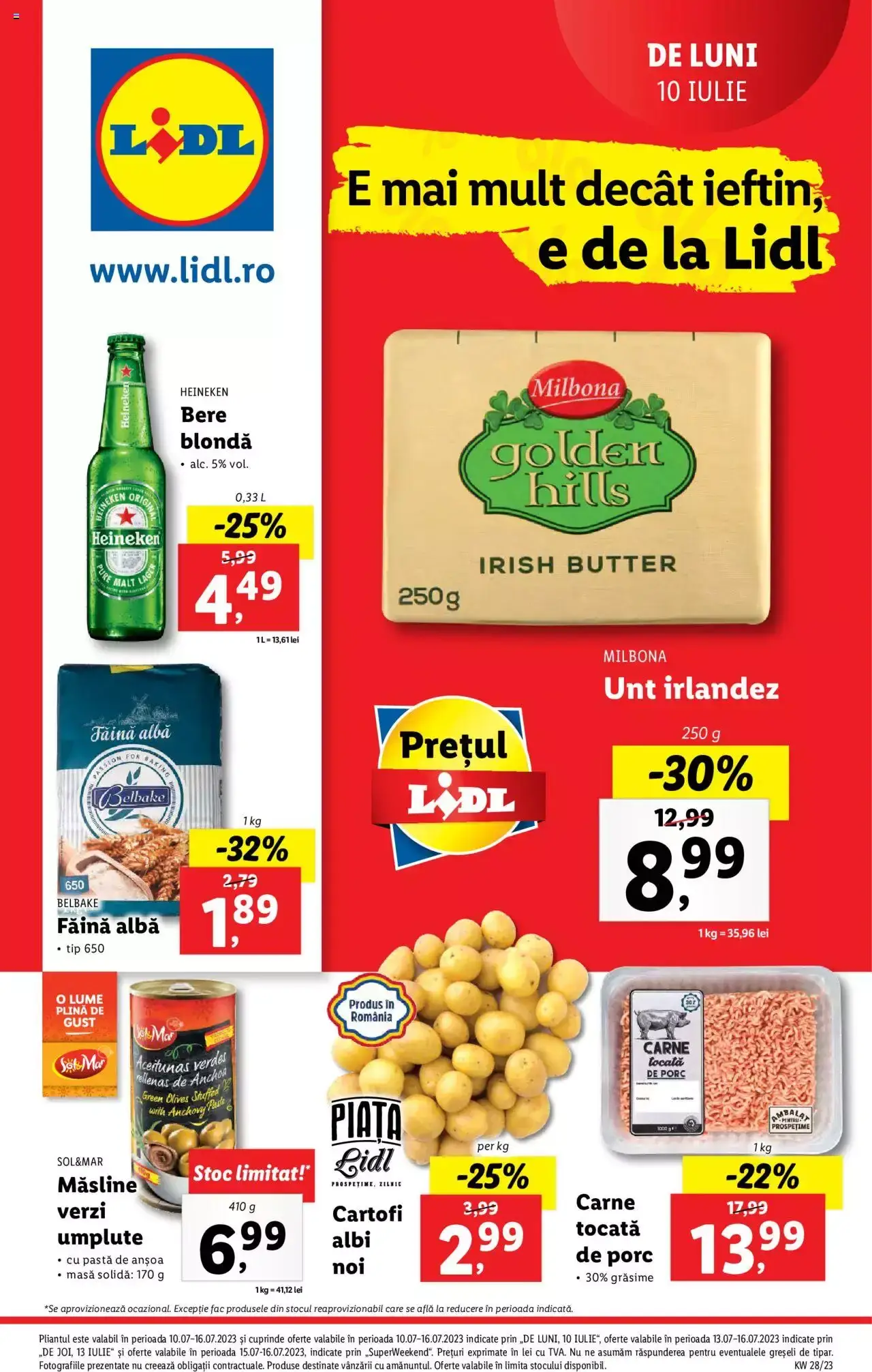 Catalog Lidl: Ofertă actuală din 10.07.2023 • De pe 10.07.2023