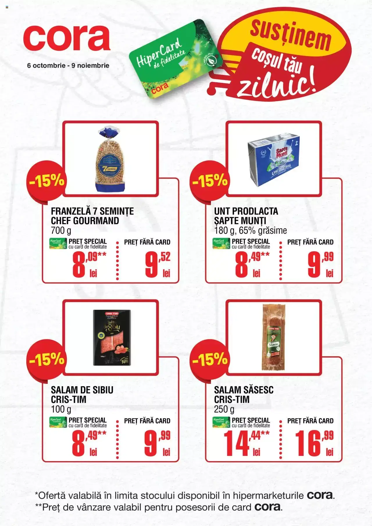 Catalog Cora: Ofertă actuală din 06.10.2023 • De pe 06.10.2023