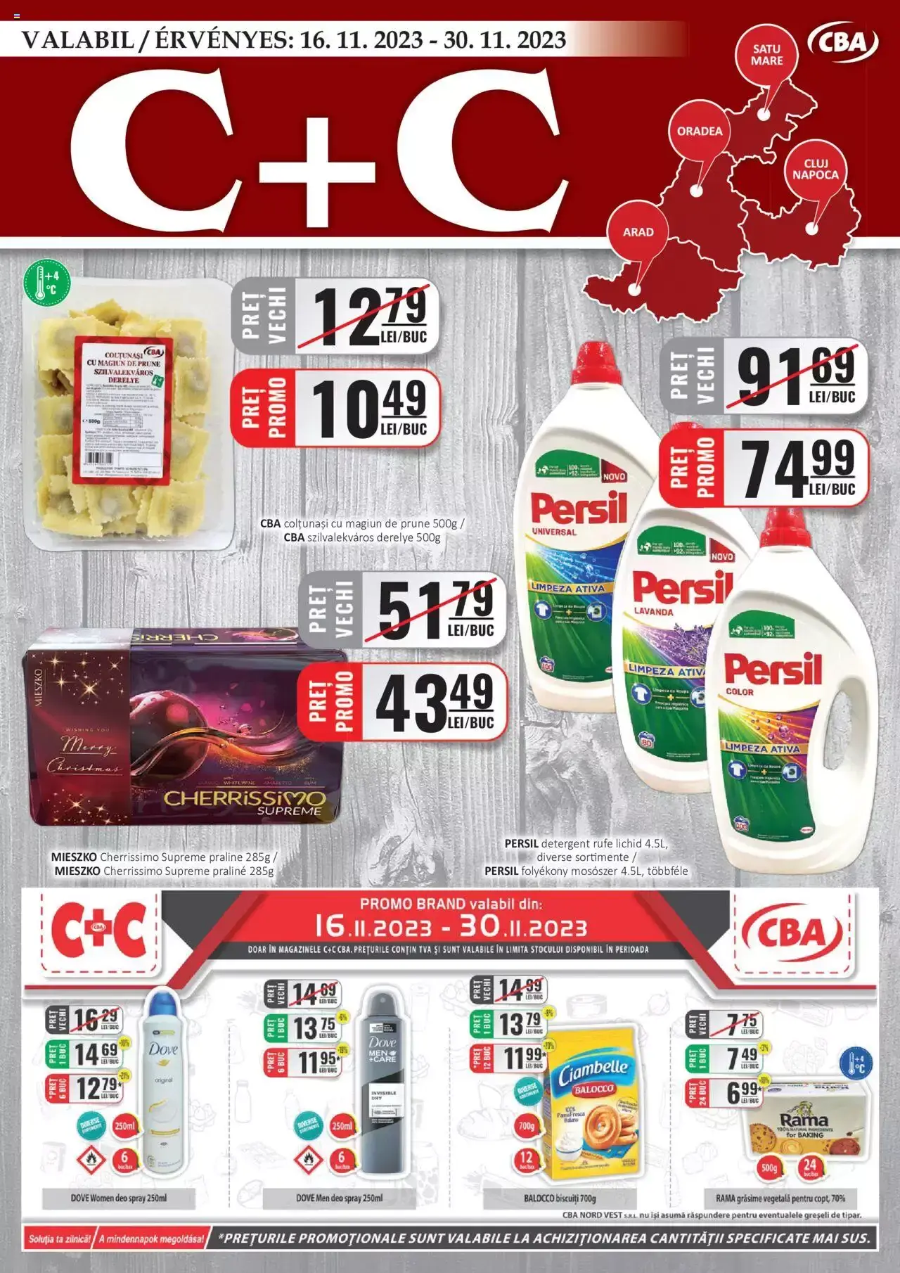 Catalog CBA: Ofertă actuală din 16.11.2023 • De pe 16.11.2023