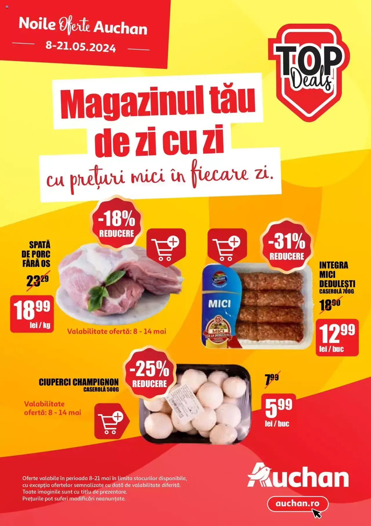 Catalog Auchan: Ofertă actuală din 08.05.2024 • De pe 08.05.2024