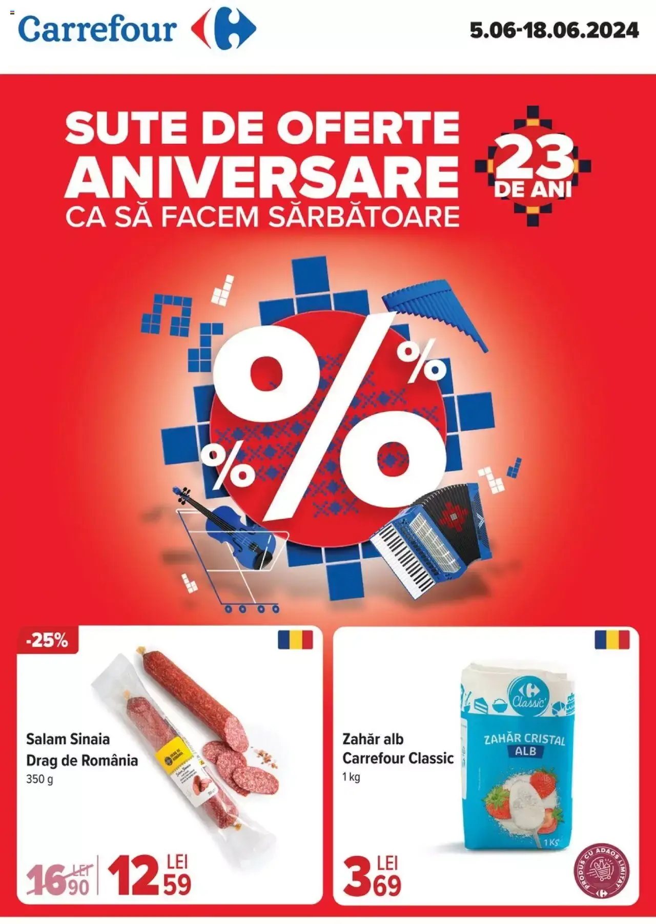 Catalog Carrefour: Ofertă actuală din 05.06.2024 • De pe 05.06.2024